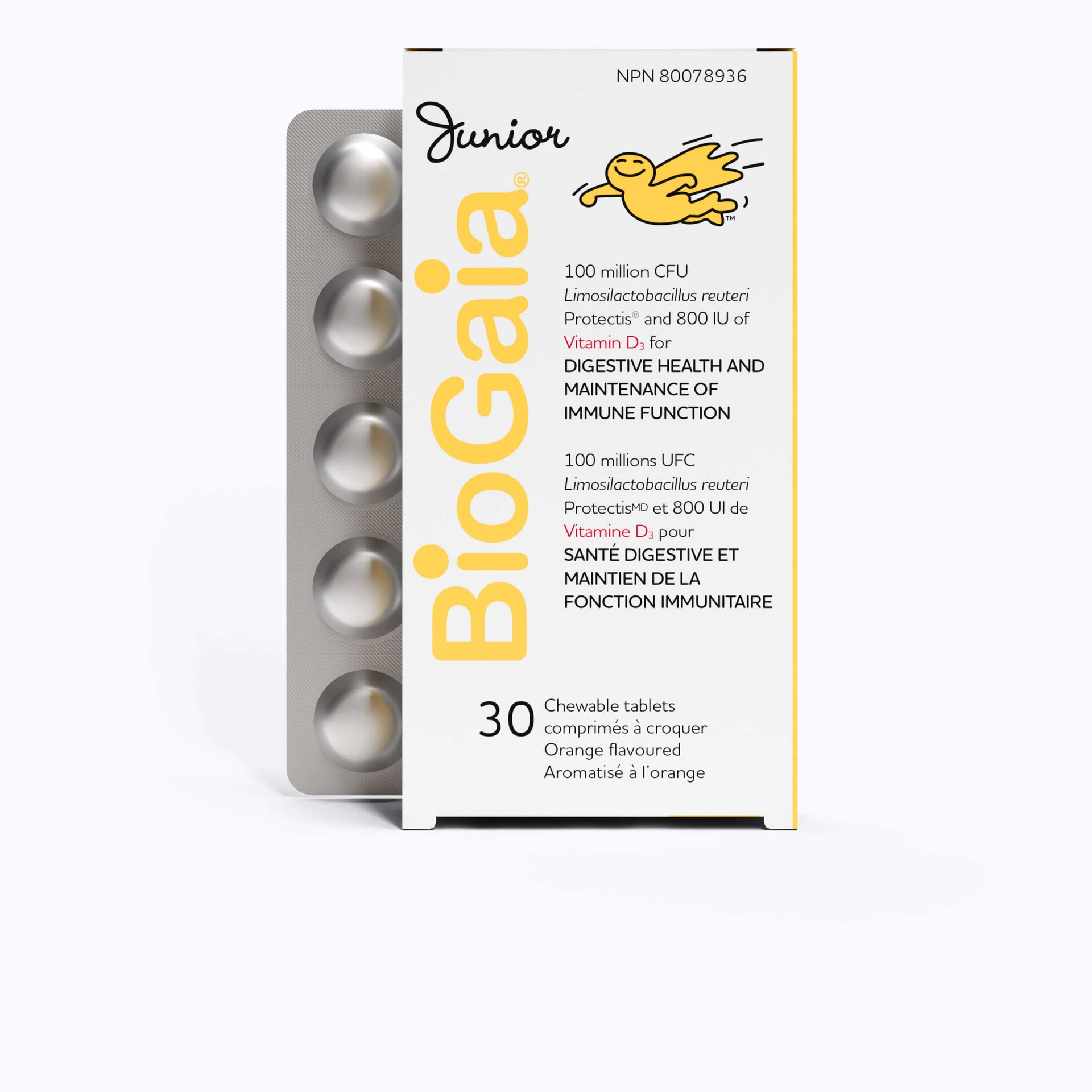 BioGaia Junior Tablets with Vitamin D – BioGaia Canada